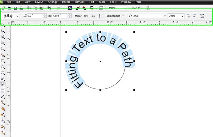 Where is fit object to path in corel draw 5 - mahatell Where is fit object to path in corel draw 5 - mahatell