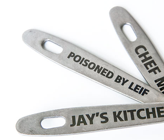 Laser Engraving Metal Utensils