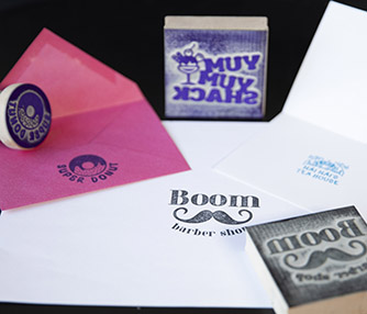 Laser Engraved Odorless Rubber Stamps