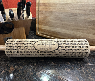 Laser Engraving Rolling Pins