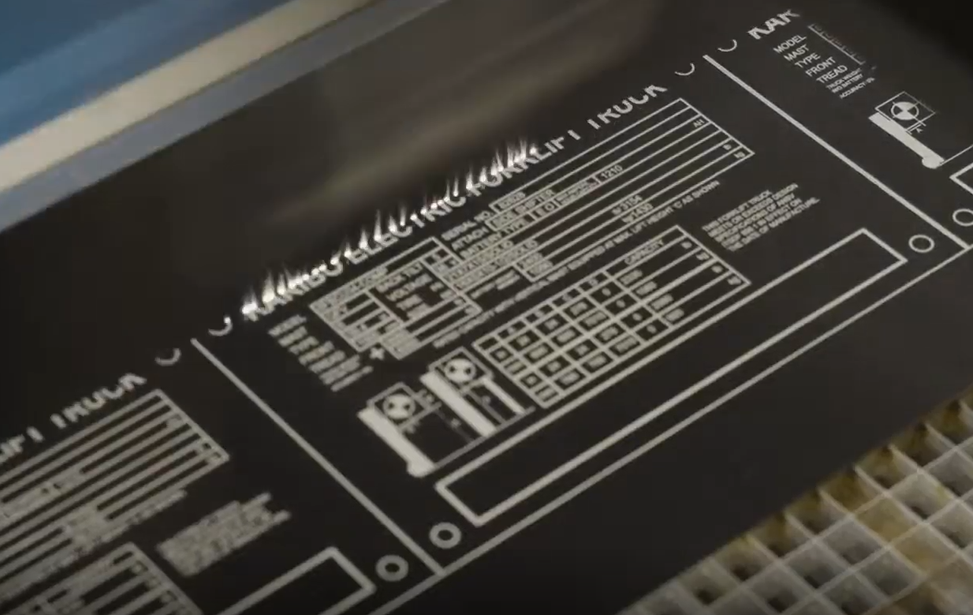 Laser Marking Data Plates, ID Tags, and Name Plates