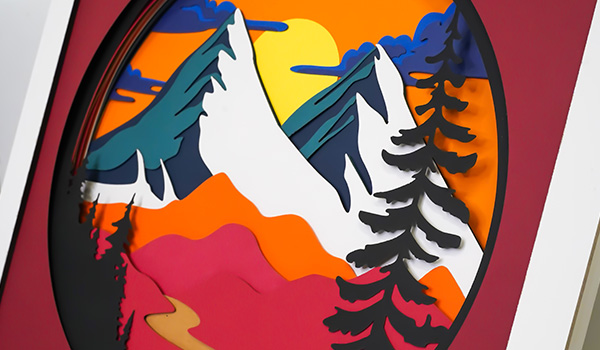 Projets de papier découpé au laser